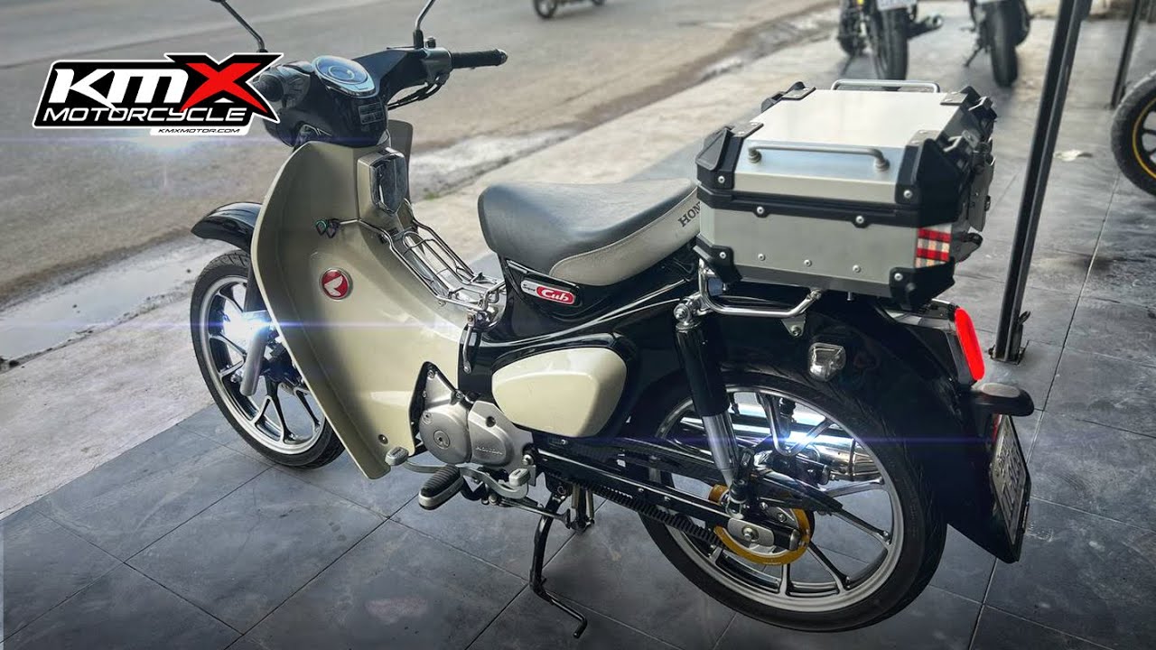 សូមបង្ហាញខ្លះៗ Honda Super Cup125 019 មានគ្រឿងលេងខ្លះស្រាប់ - YouTube