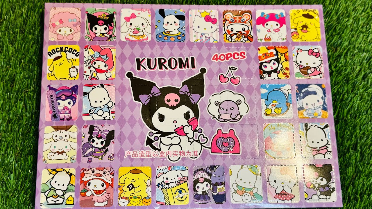 9 Minutes Satisfying and Unboxing 40 Kuromi Hello Kitty and Friends ...