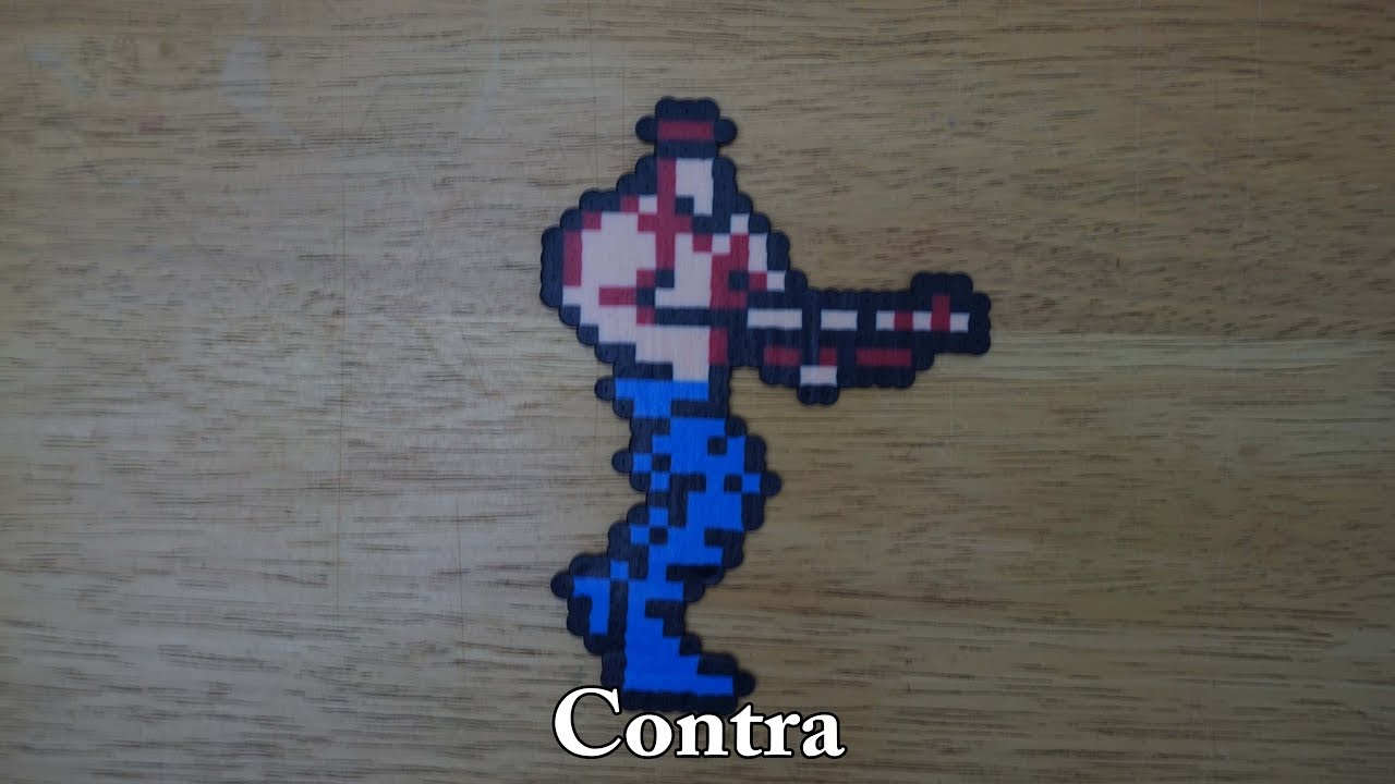 Crafting Contra Perler Bead - Timelapse - YouTube