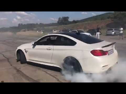 BMW M4 With Loud Armytrix Exhausts Burnout!