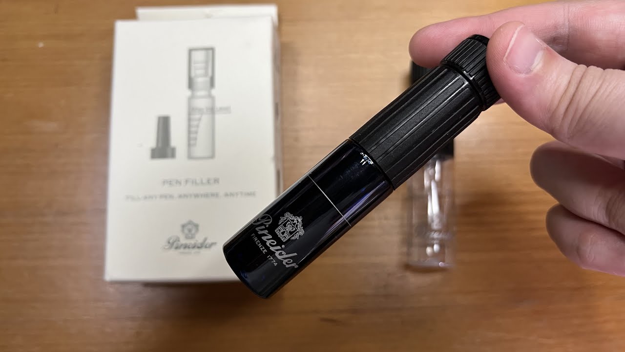How to Use the Pineider Pen Filler - YouTube