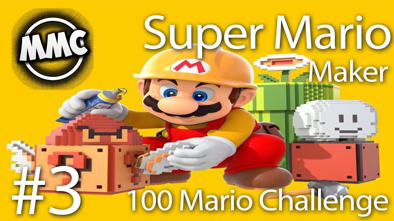 Super Mario Maker - 100 Mario Challenge #3 - YouTube