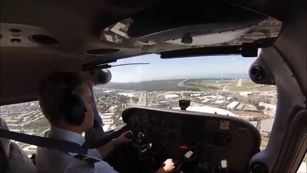 C172 Approach and Landing at KVNC - YouTube