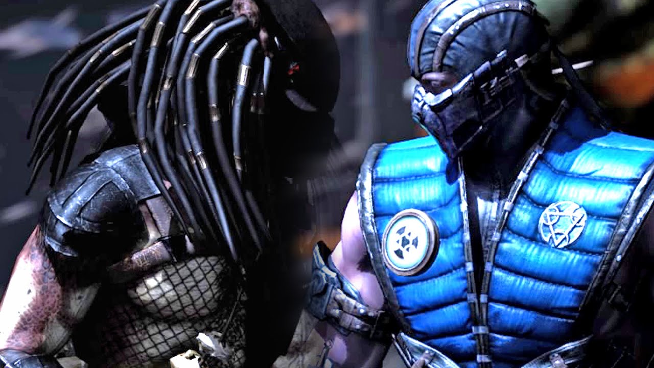 The Predator vs Grandmaster Sub Zero (Hardest AI CPU) - Mortal Kombat X ...