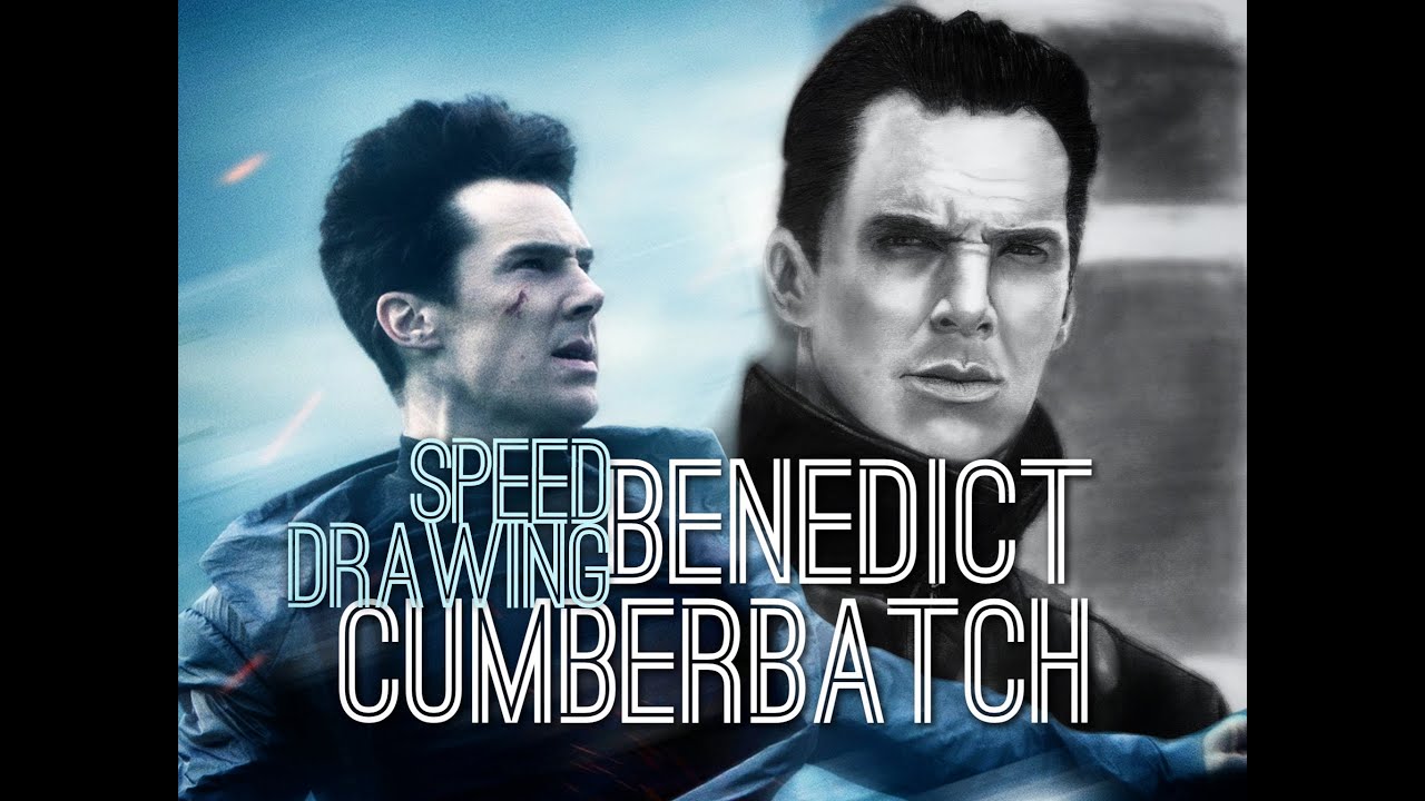Josh Speed Drawing Benedict Cumberbatch - YouTube