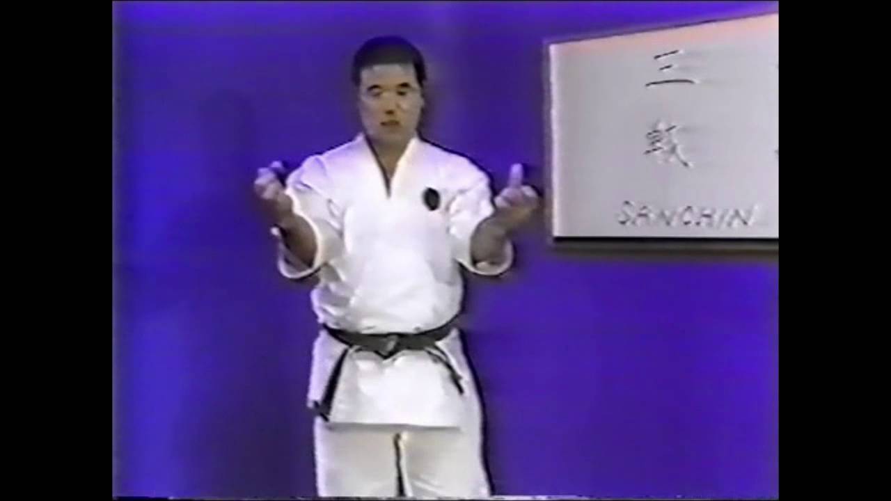 Goju ryu kata. Sanchin. History - YouTube