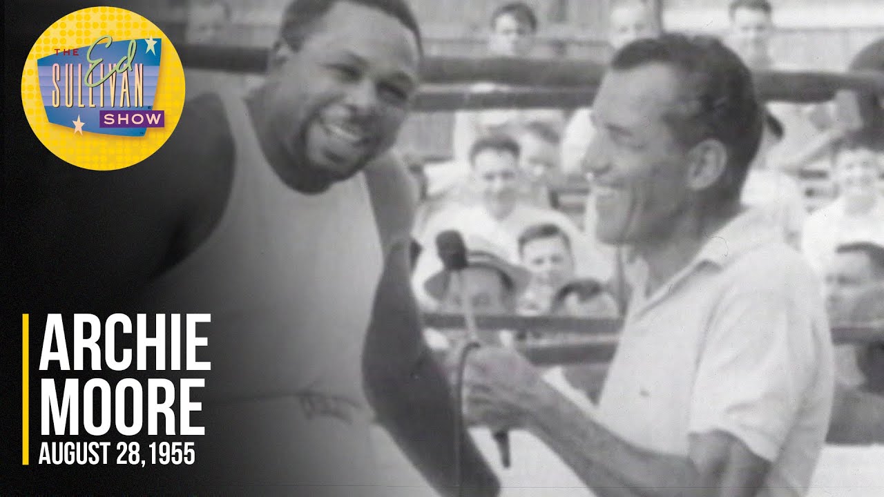 Archie Moore "Discusses Upcoming Title Fight Against Rocky Marciano" on ...
