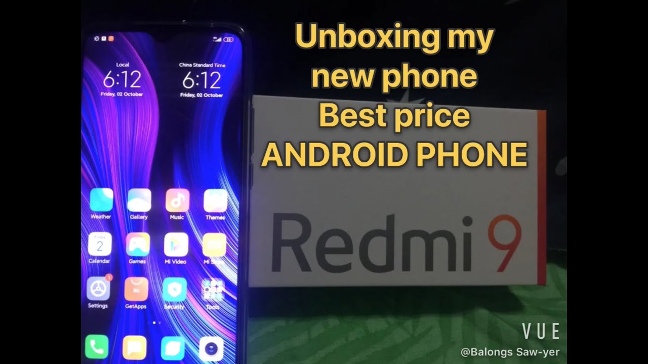 REDMI 9/UNBOXING AND FEATURES OF THIS ANDROID PHONE - YouTube