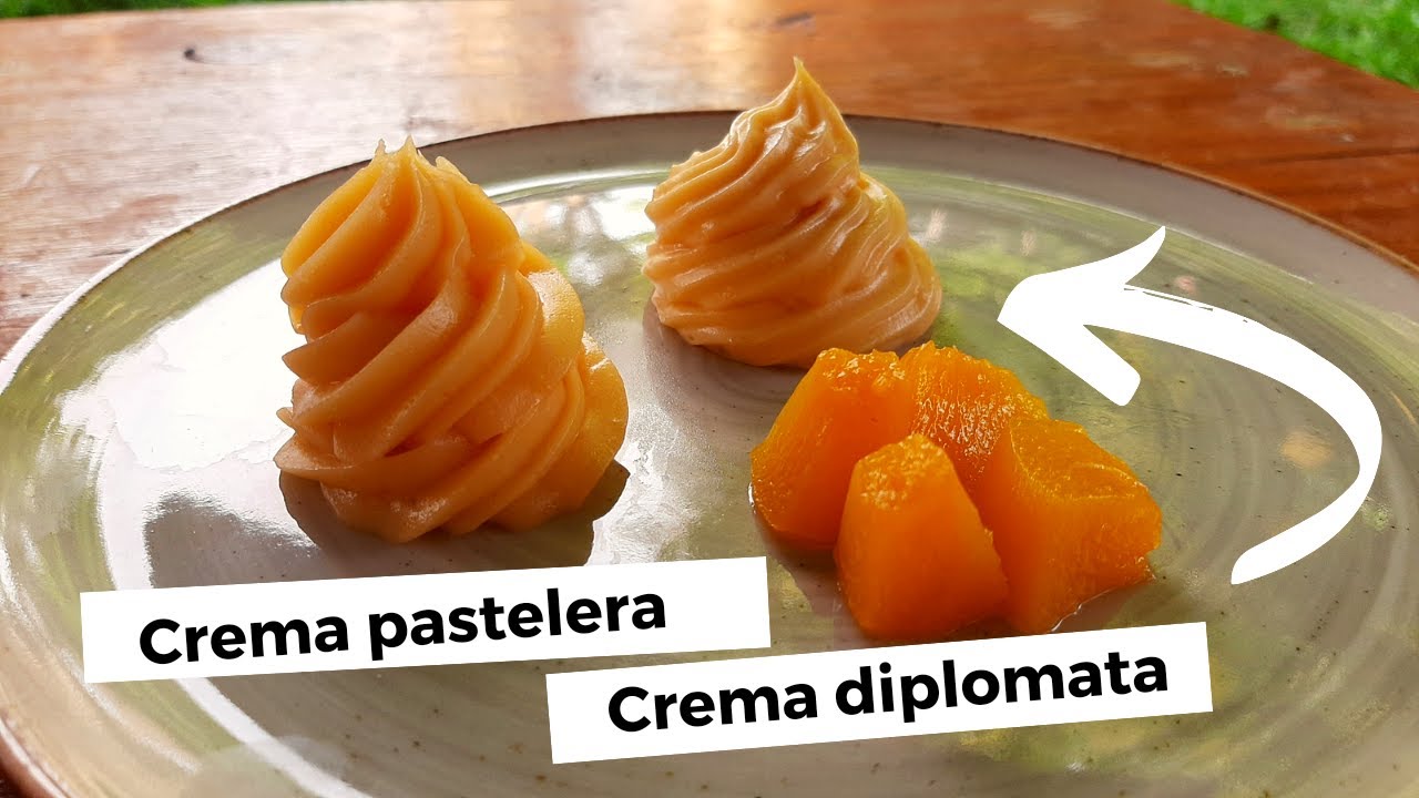 ¡Hago CREMA PASTELERA DESDE CERO! | La transformo en CREMA DIPLOMATA ...