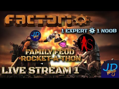 Teaching my Partner Factorio & Rocket-a-Thon ⚙️ Factorio Live Stream 1 in 4k - YouTube