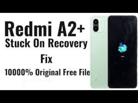 REDMI A2 A2+ POCO C51( WATER )All error fix auto recovery mode auto ...