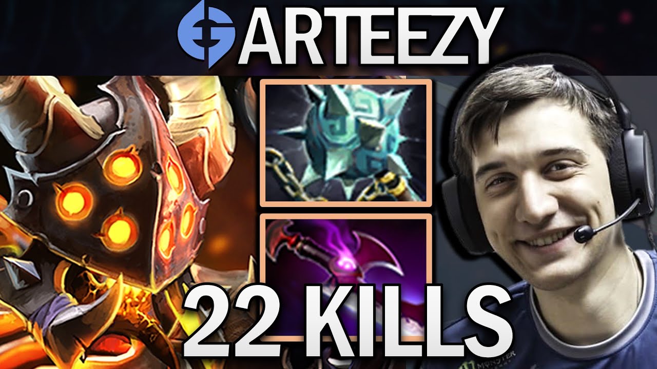 Clinkz Dota 2 Gameplay EG.Arteezy with 22 Kills and Silveredge - YouTube
