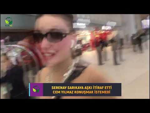 SERENAY SARIKAYA AŞKI İTİRAF ETTİ PEKİ CEM YILMAZ NELER SÖYLEDİ?