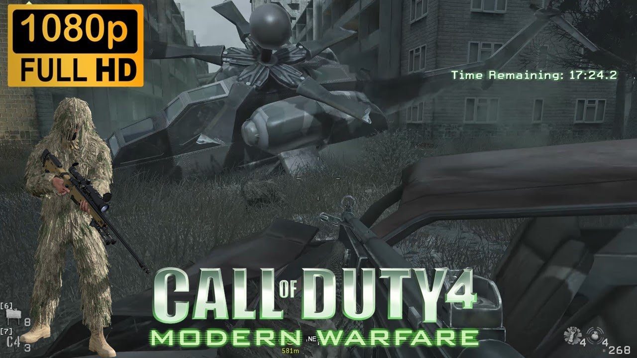 🎯 COD 4: Modern Warfare - One Shot, One Kill Mission | Sniper Showdown ...