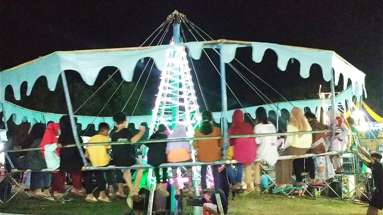 ATRAKSI WAHANA KOMEDI PUTAR OMBAK BANYU PASAR MALAM YANG TAK PERNAH ...