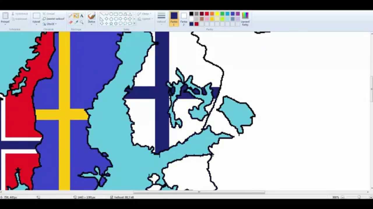 Europe-drawing Nordic countries flags #2 - YouTube