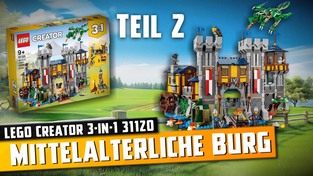 LEGO Creator 3-in-1 31120 - Mittelalterliche Burg (2021) | Aufbau ...