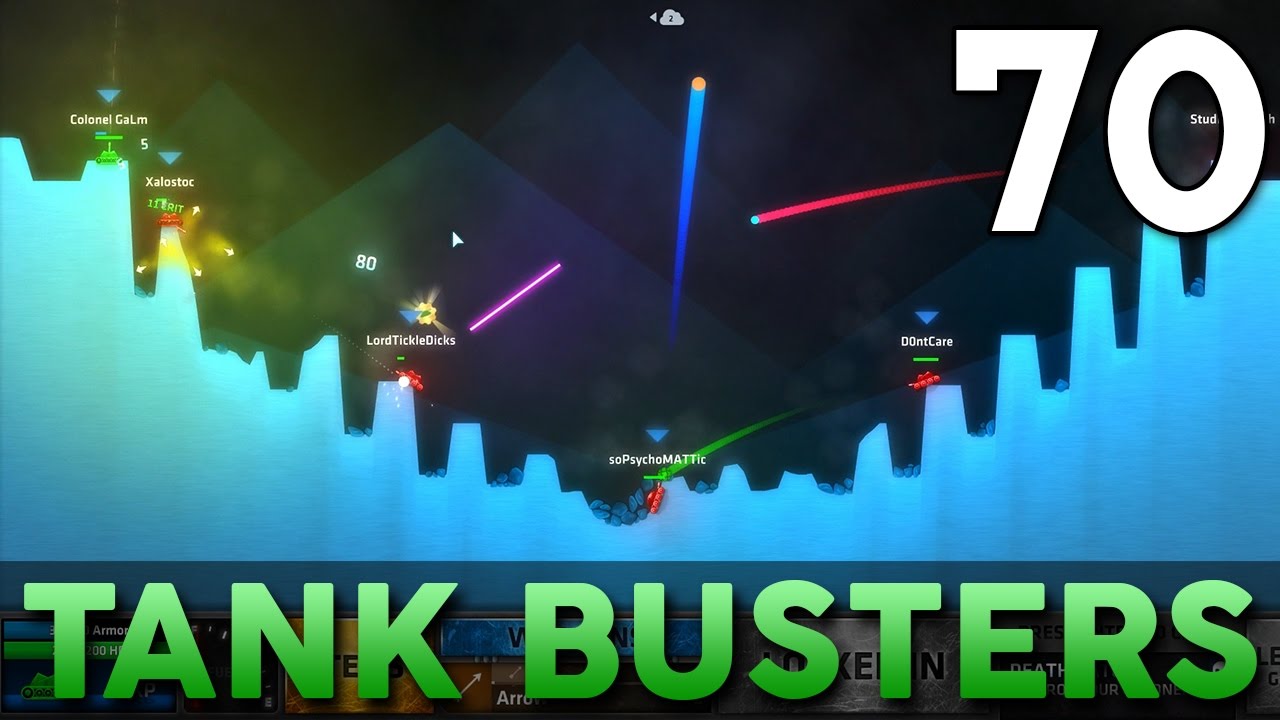 [70] Tank Busters (Let's Play ShellShock Live w/ GaLm and Chilled ...