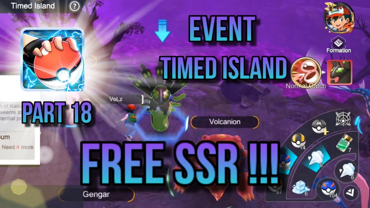 POKEVERSE WORLD GAMEPLAY PART 18 : DAPAT SSR DARI EVENT TIMED ISLAND ...