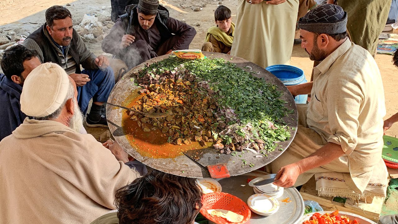 Most Delicious Tawa Fry Kaleji Recipe🇵🇰 - Liver Fry | Swabi Street Food ...