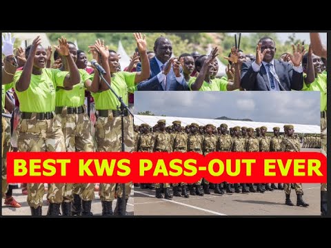 THE BEST EVER PASS OUT PARADE OF KENYA WILDLIFE SERVICE RANGERS LED BY ...