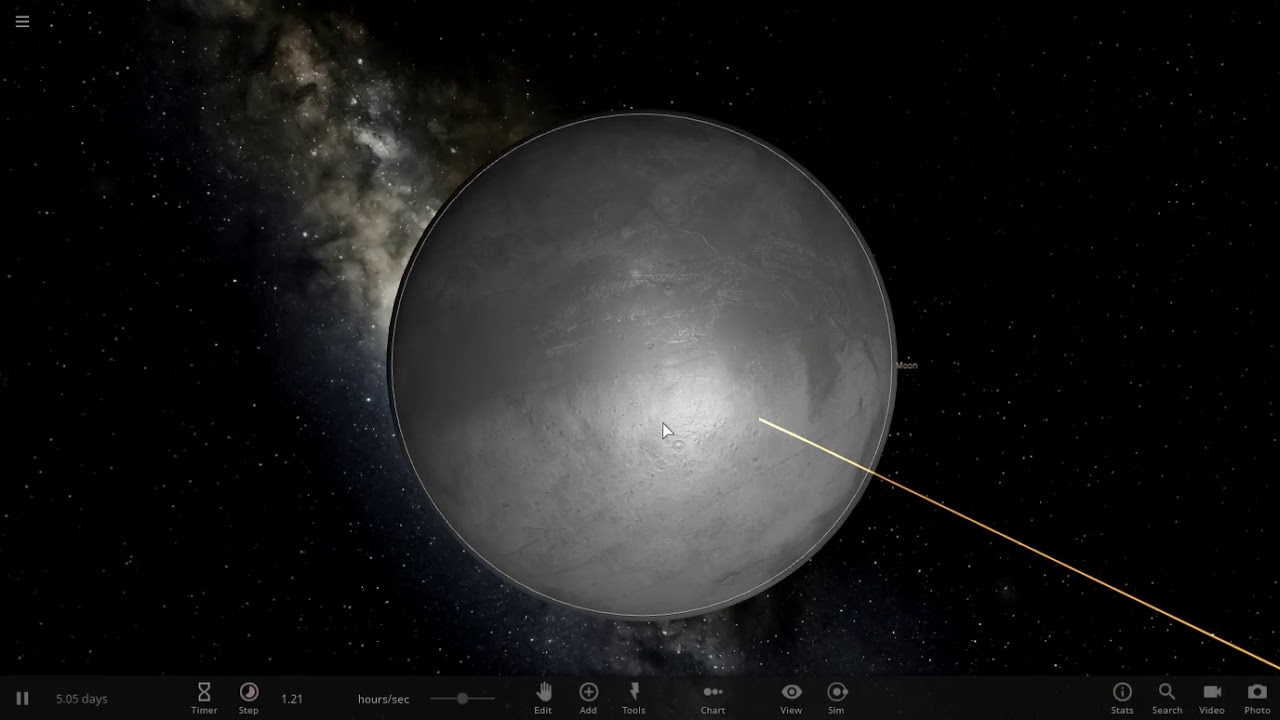How moon formed Universe Sandbox ² - YouTube