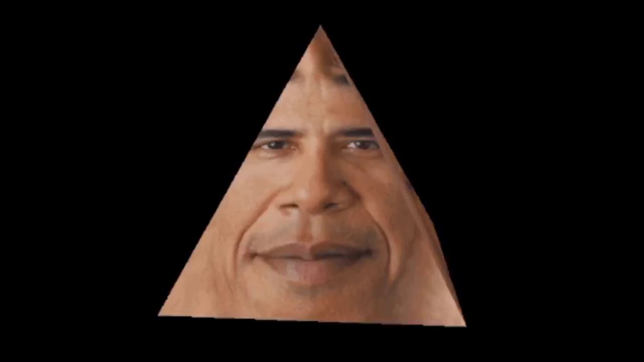obama pyramid spins for 10 minutes while a royalty-free song plays ...
