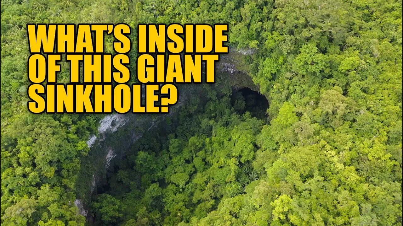 FIRST EXPLORATION OF HINABANGAN SINKHOLE | ABANGAN SA KMJS - YouTube