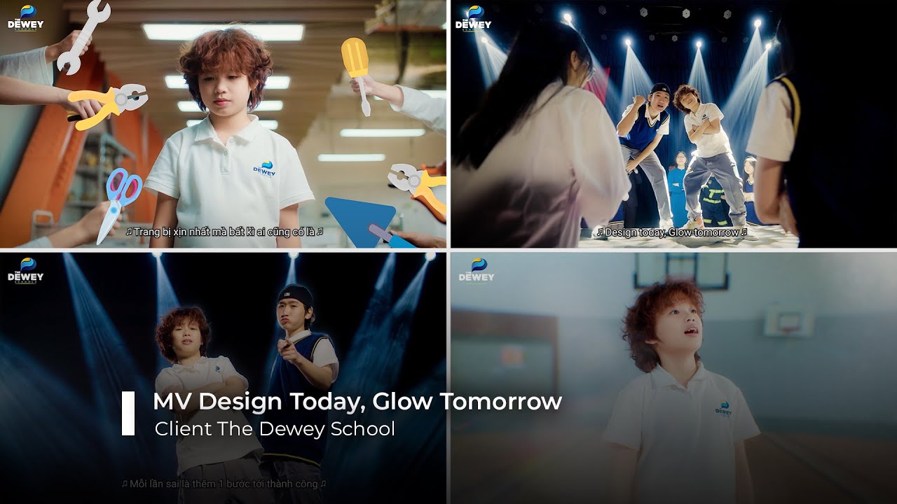 MV Design Today Glow Tomorrow | The Dewey School - YouTube