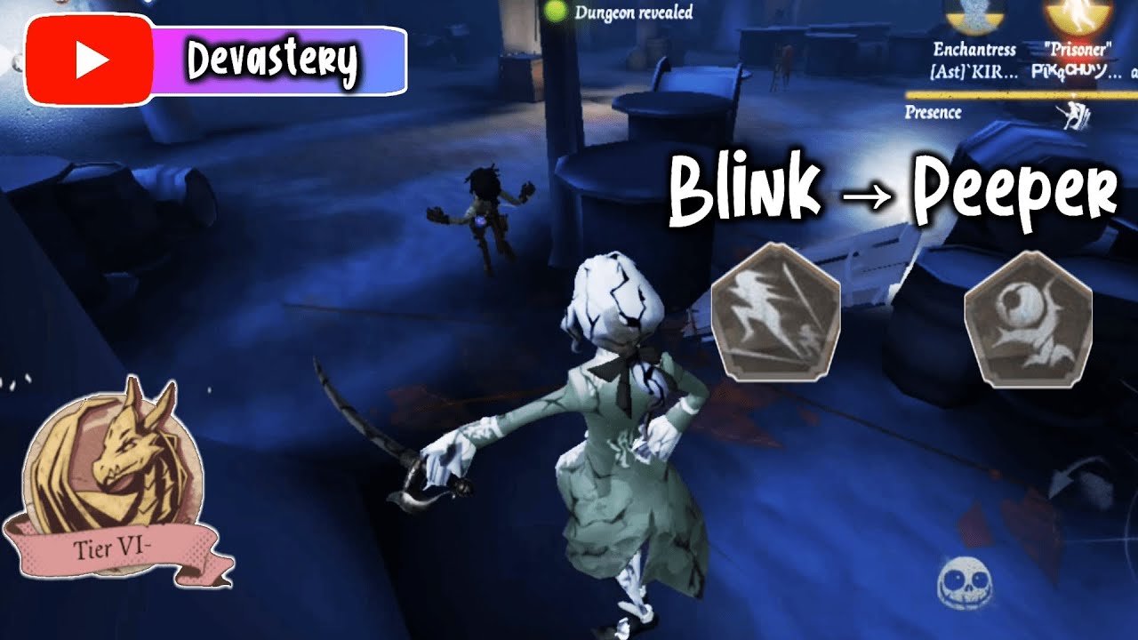 Identity V - Photographer Gameplay (Blink to Peeper) - YouTube