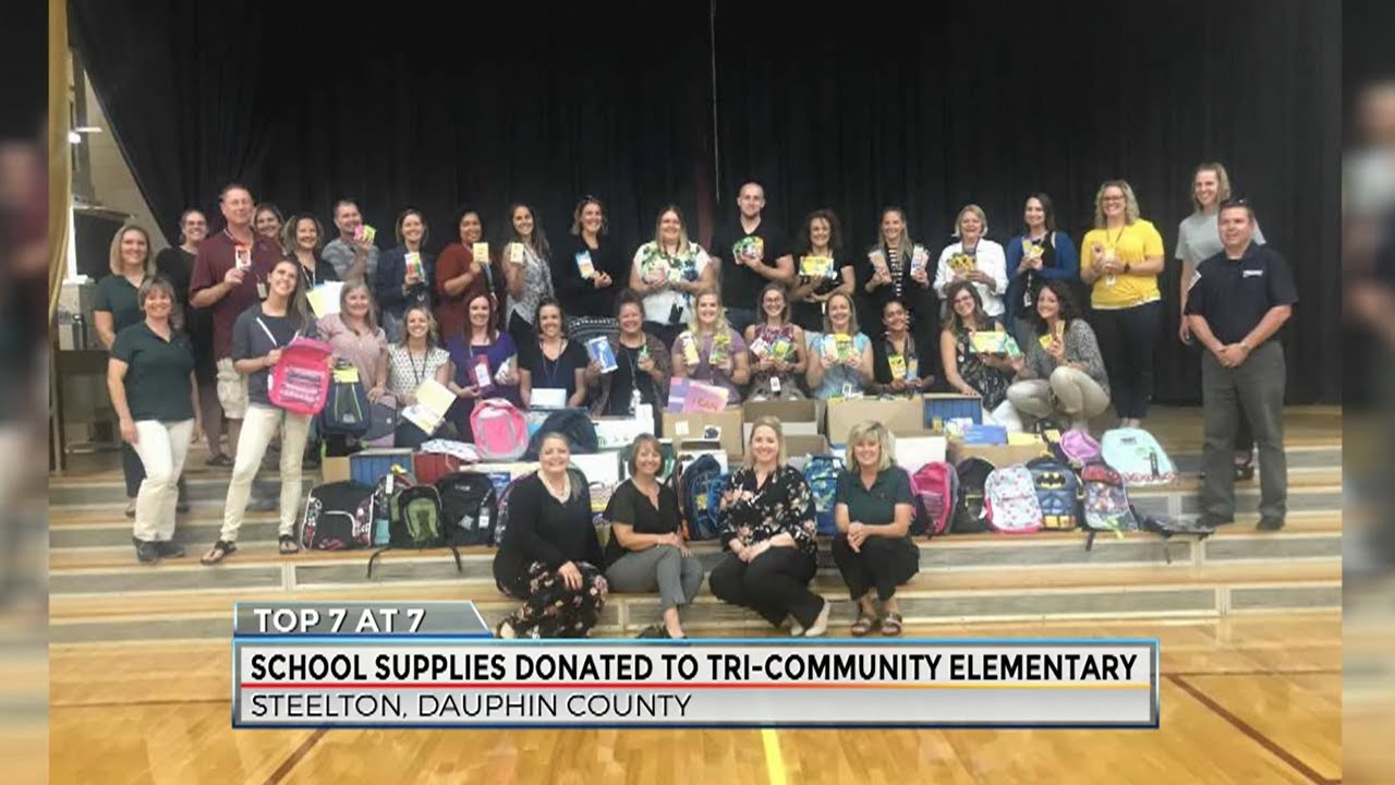 Gannett Fleming Donates School Supplies to Tri-Community Elementary ...
