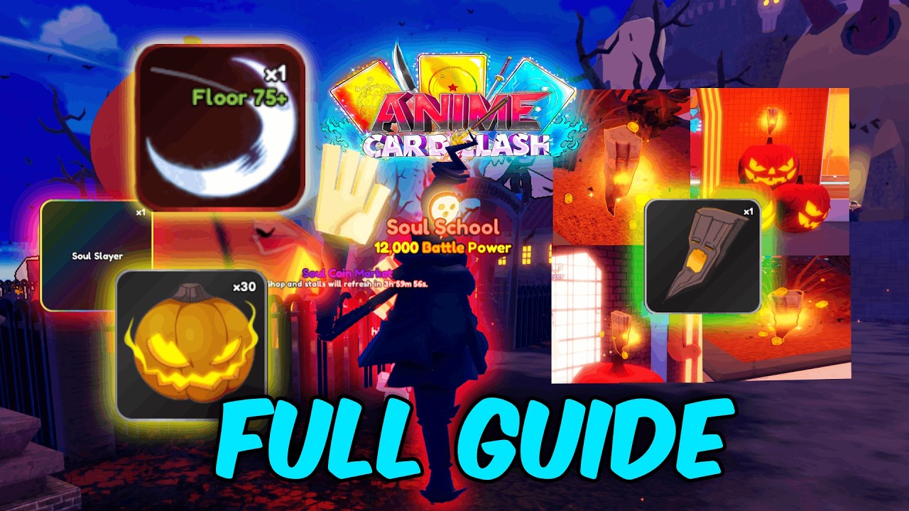 Complete HALLOWEEN UPDATE GUIDE in Anime Card Clash! (All Rewards ...
