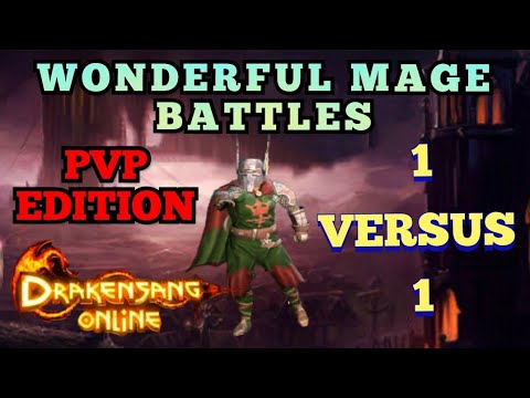 DRAKENSANG , PVP - OFFICIAL ARENA 1 VERSUS 1 , MAGE EDITION (Grimmag ...