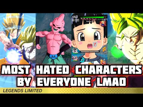 Most Hated Characters In PvP of Dragon Ball Legends - YouTube