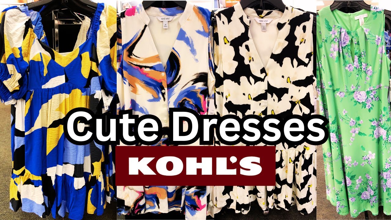 ️Kohl's New Dress Collection | Shop at Kohl's with me | Find New ...