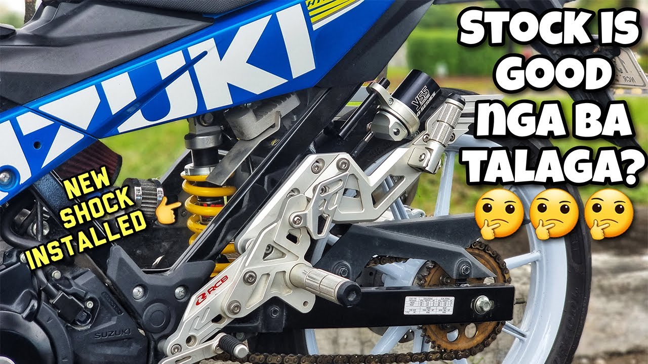 Stock VS YSS Shock Alin Mas Better? | Suzuki Raider 150 Fi - YouTube