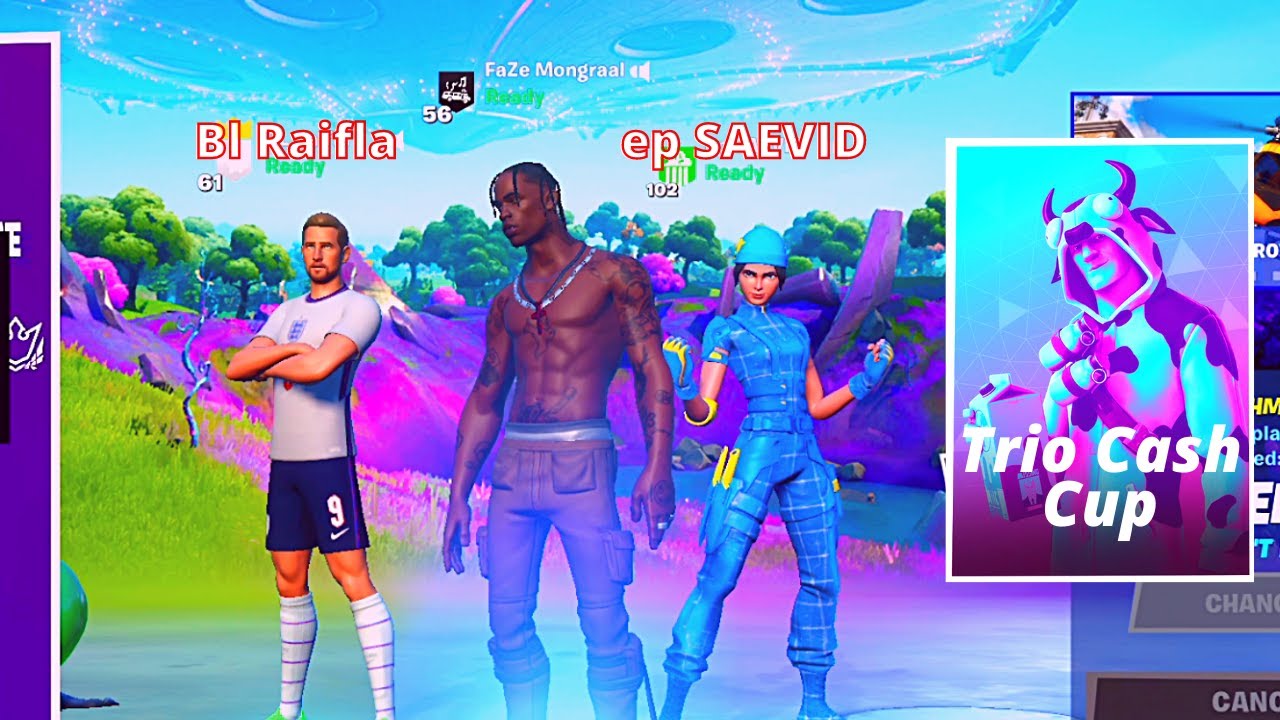 FaZe Mongraal New Trio Poping Off In Trio Cash Cup - Fortnite Champ ...