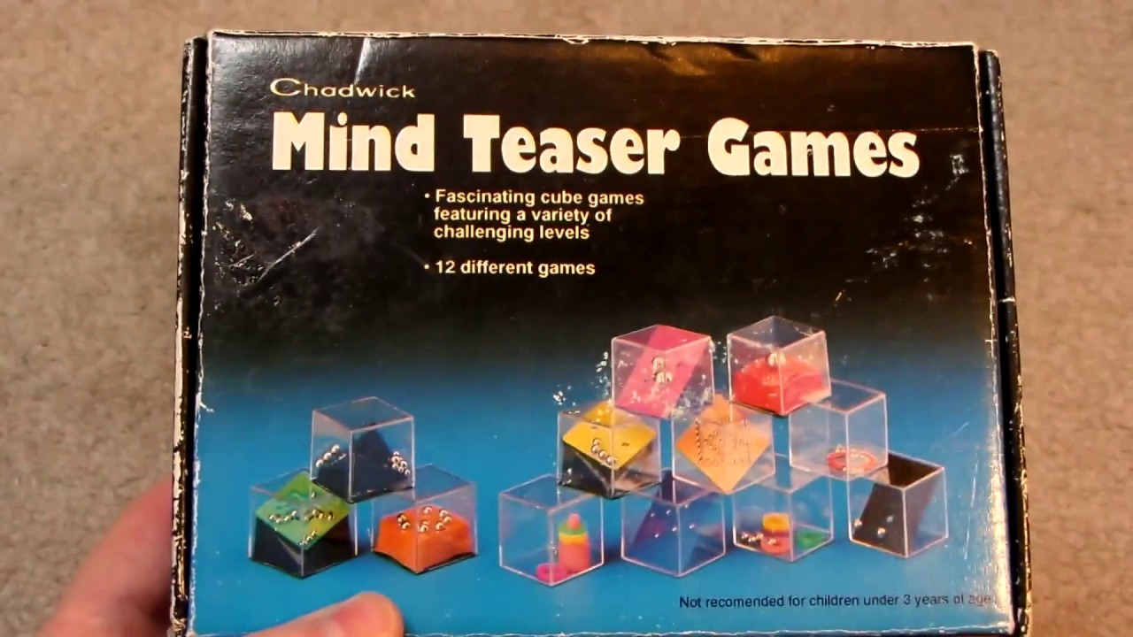 ebay Unboxing: Vintage 1993 Chadwick Mind Teaser Games (Ball Bearing ...