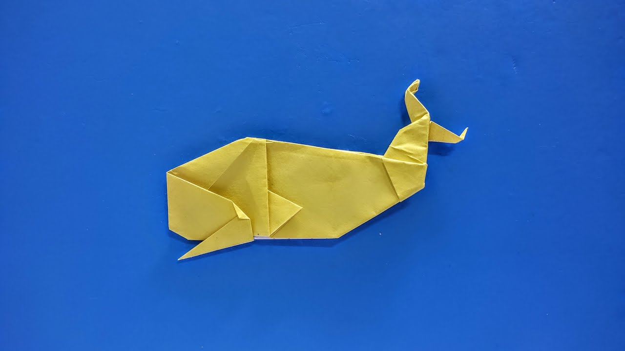 Origami Whale Easy Step By Step - How To Make Origami Whale Easy ...