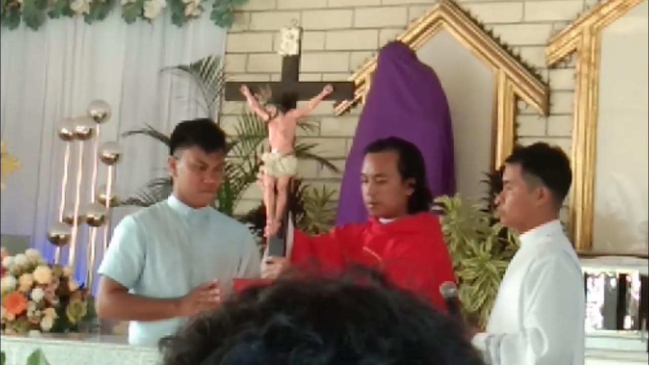 the holy week, good friday, veneration of the Cross - YouTube