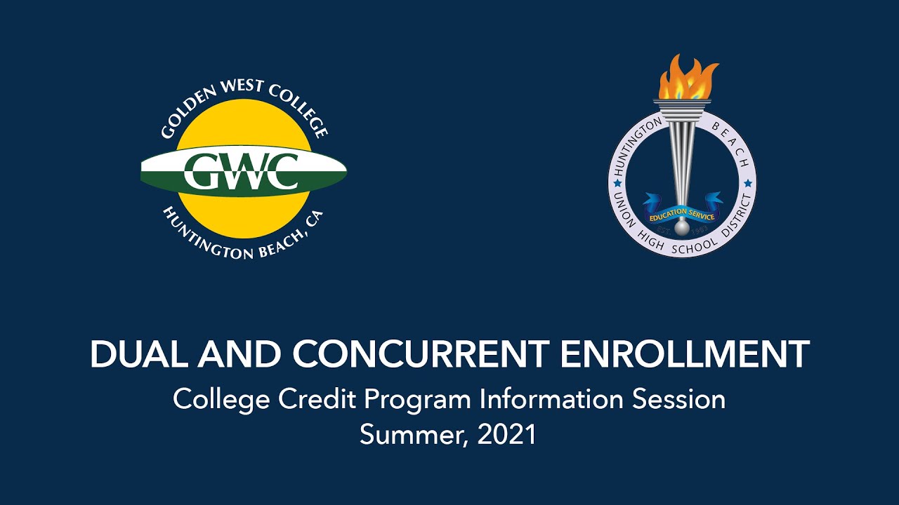 Dual and Concurrent Enrollment College Credit Program Information ...