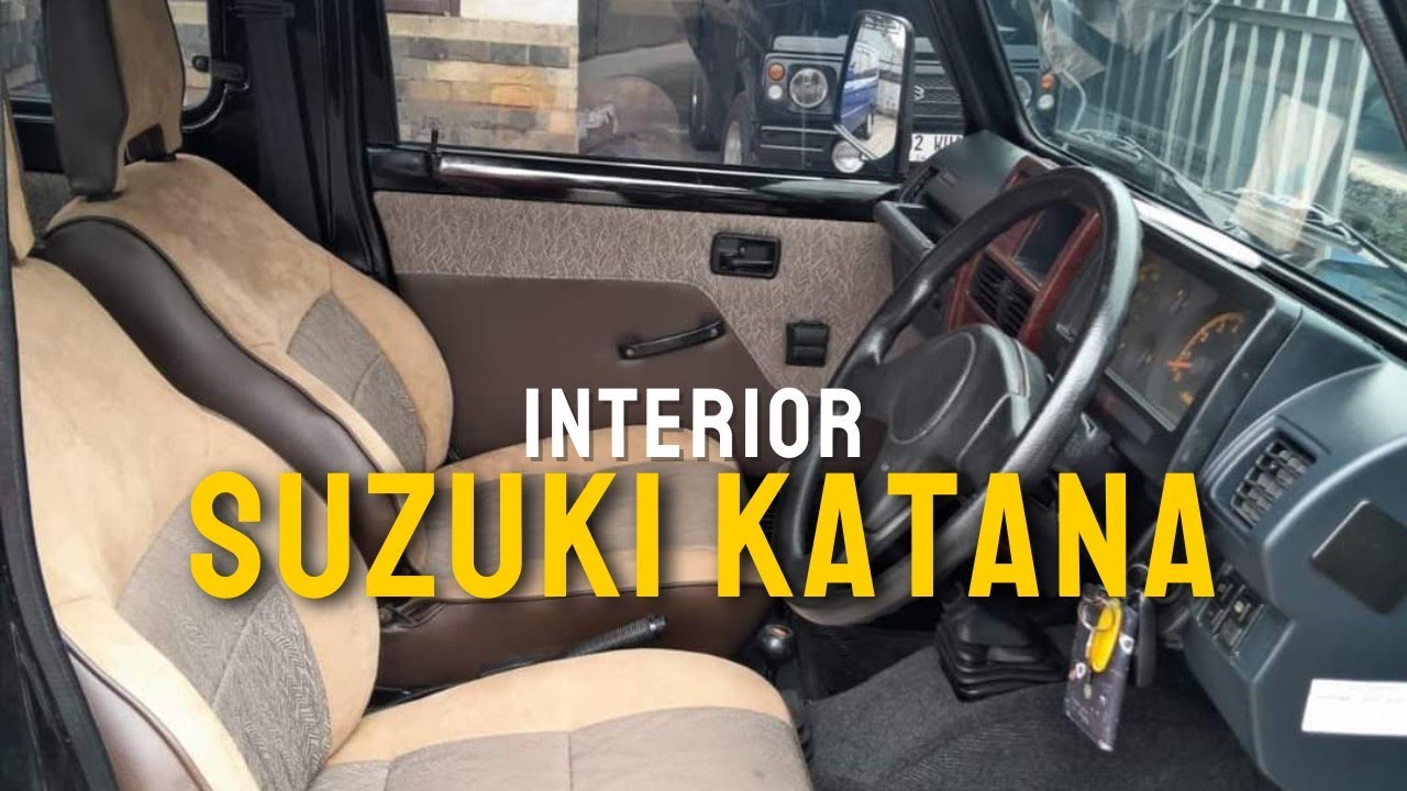 interior suzuki katana gx tahun 2000 - YouTube