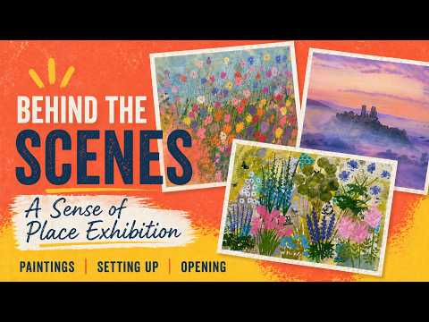 The Story of 'A Sense of Place' Art Exhibition by Alison Adams - YouTube