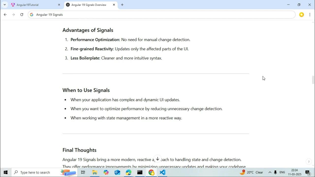 Angular 19 Signals Tutorial #23: Master Reactive State Management! - YouTube