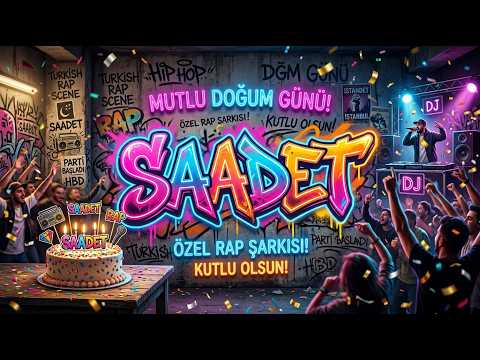 Saadet'e Özel Rap Doğum Günü Şarkısı | İyi Ki Doğdun Saadet!