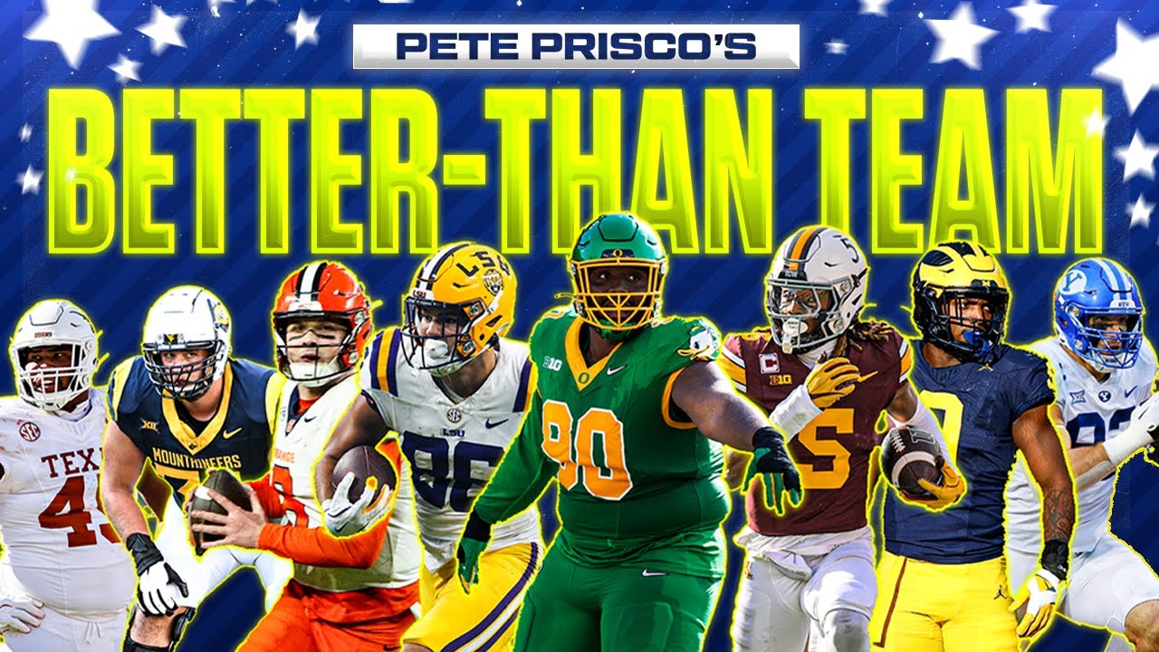Which 2025 NFL Draft prospects are BETTER than projected? | Pete Prisco ...