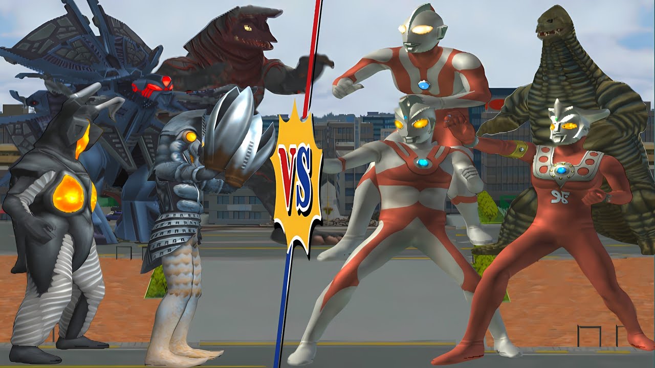GLOKER BISHOP VS REDKING, GOLZA VS ULTRAMAN, ZETTON VS LEO, ALIEN ...