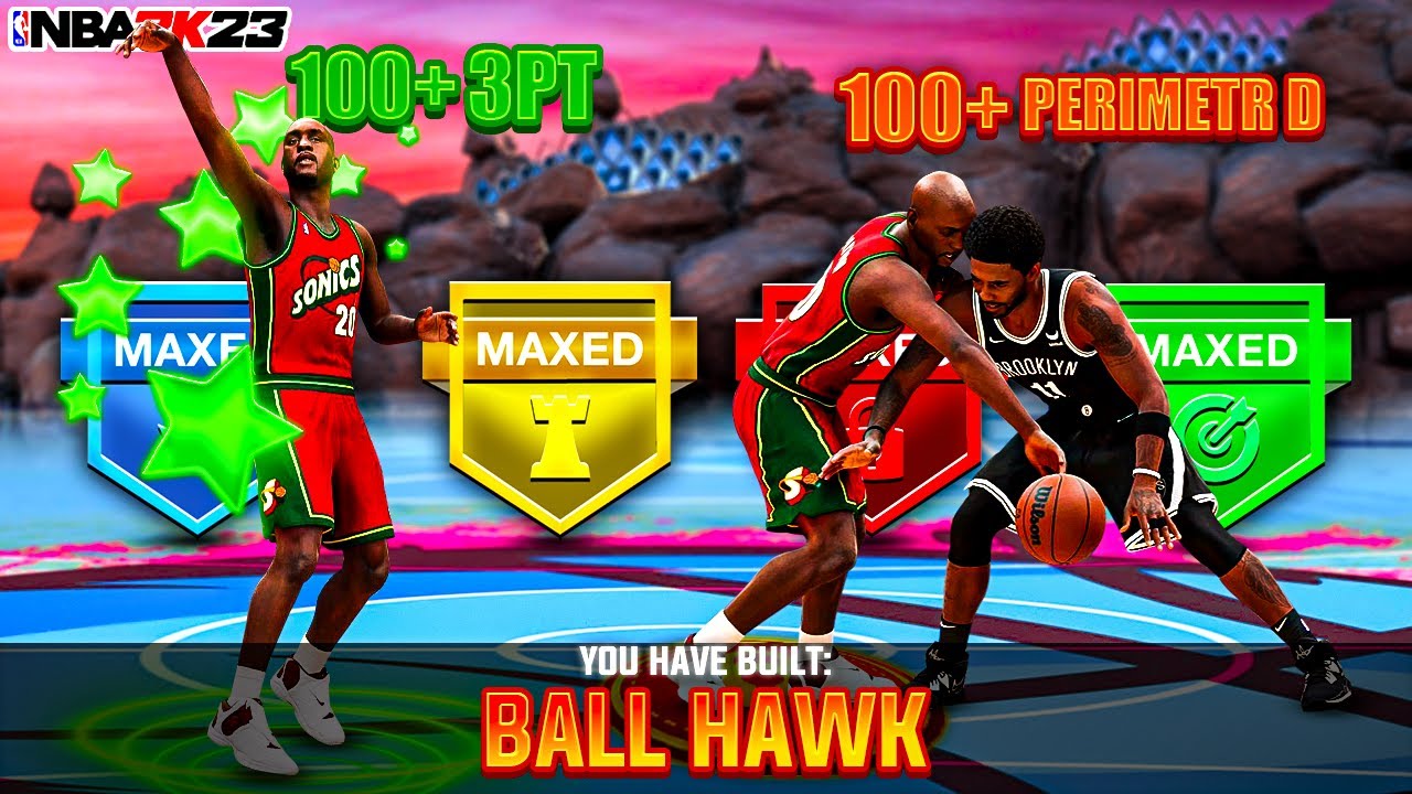 *FIRST EVER BALL HAWK* BUILD W/ 100+ STEAL/STRENGTH/3PT on NBA 2K23 ...