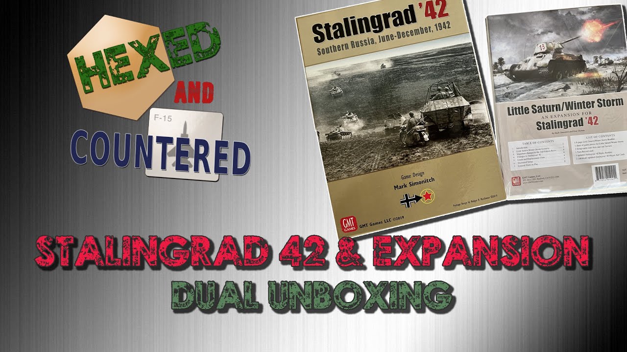 Stalingrad '42 - Main Game & Expansion Dual Unboxing: What's in the box ...