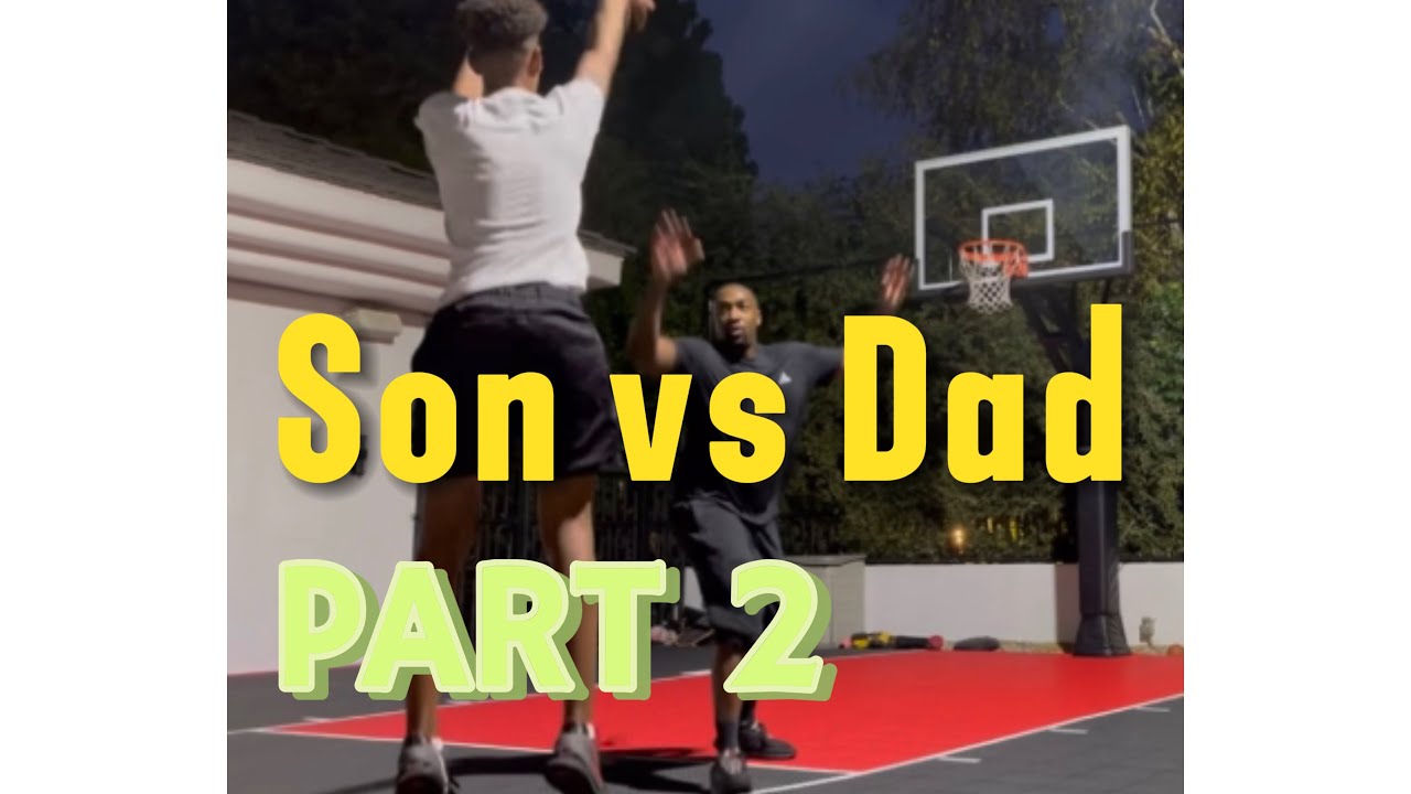 Alijah versus Gilbert PART 2: Arenas Father Son Home Court Battle ...